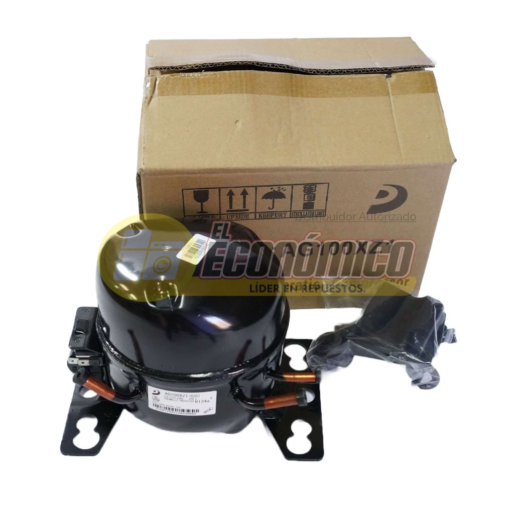 COMPRESOR 1/8 HP - 110V - R134 LBP - 400BTU / AG100XZ1 - 3016217 / DONPER
