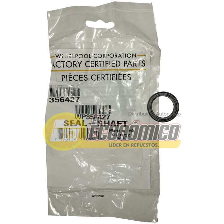 RETENEDOR ARBOL DEL EJE LAV. WHIRLPOOL / WP356427 - 356427 / ORIGINAL ...
